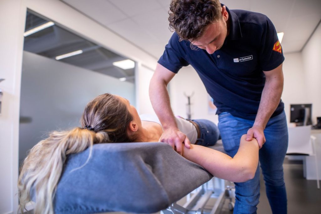 Slijmbeursontsteking schouder | Fysiotherapie bij De Fysioclub
